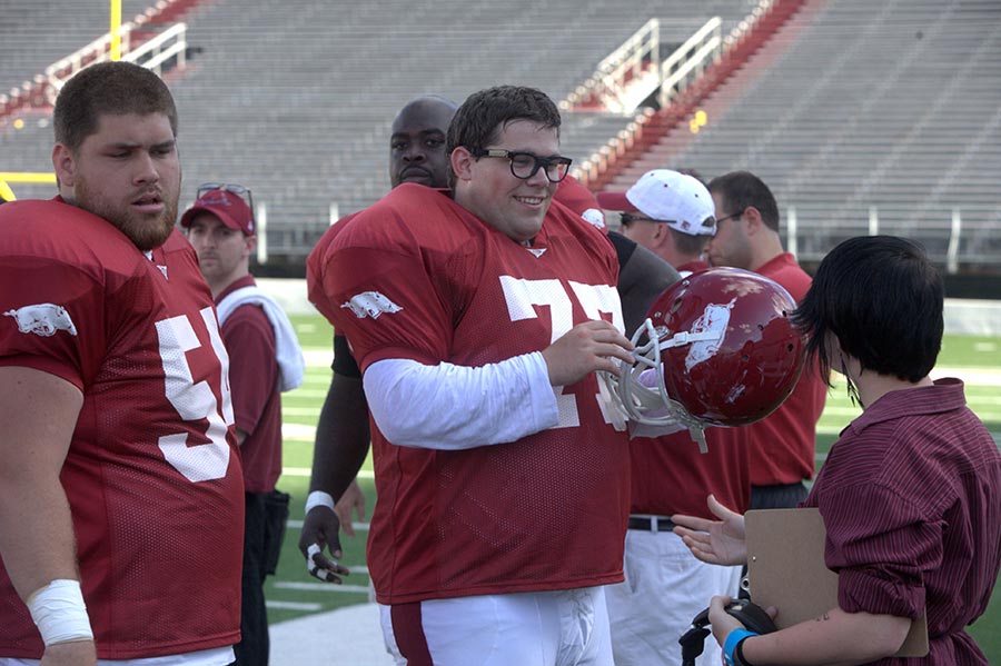 Courageous film depicts Razorback walk-on Brandon Burlsworth, drafted ...